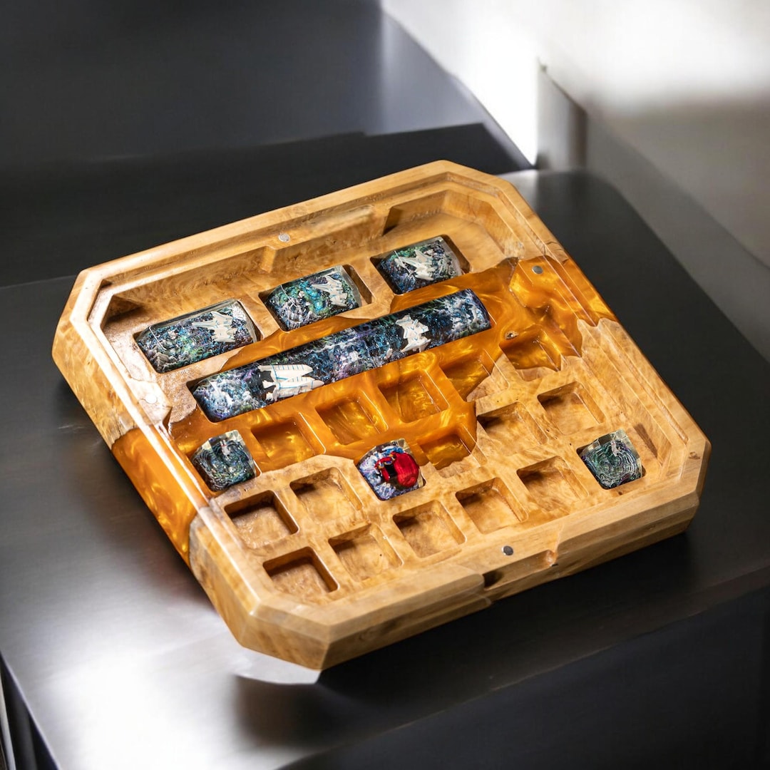 Box Keycap Resin, Custom Artisan Keycaps, Keycap Storage Box, Keycaps ...