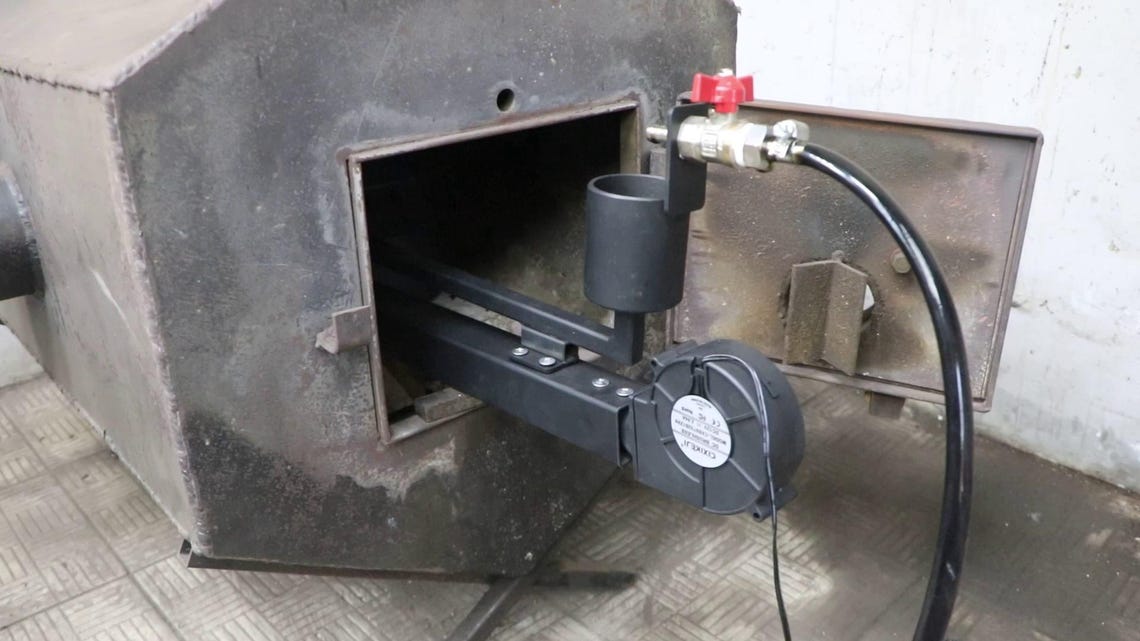 Universal Waste Oil Burner Kit for Wood Stoves & Boilers - Etsy