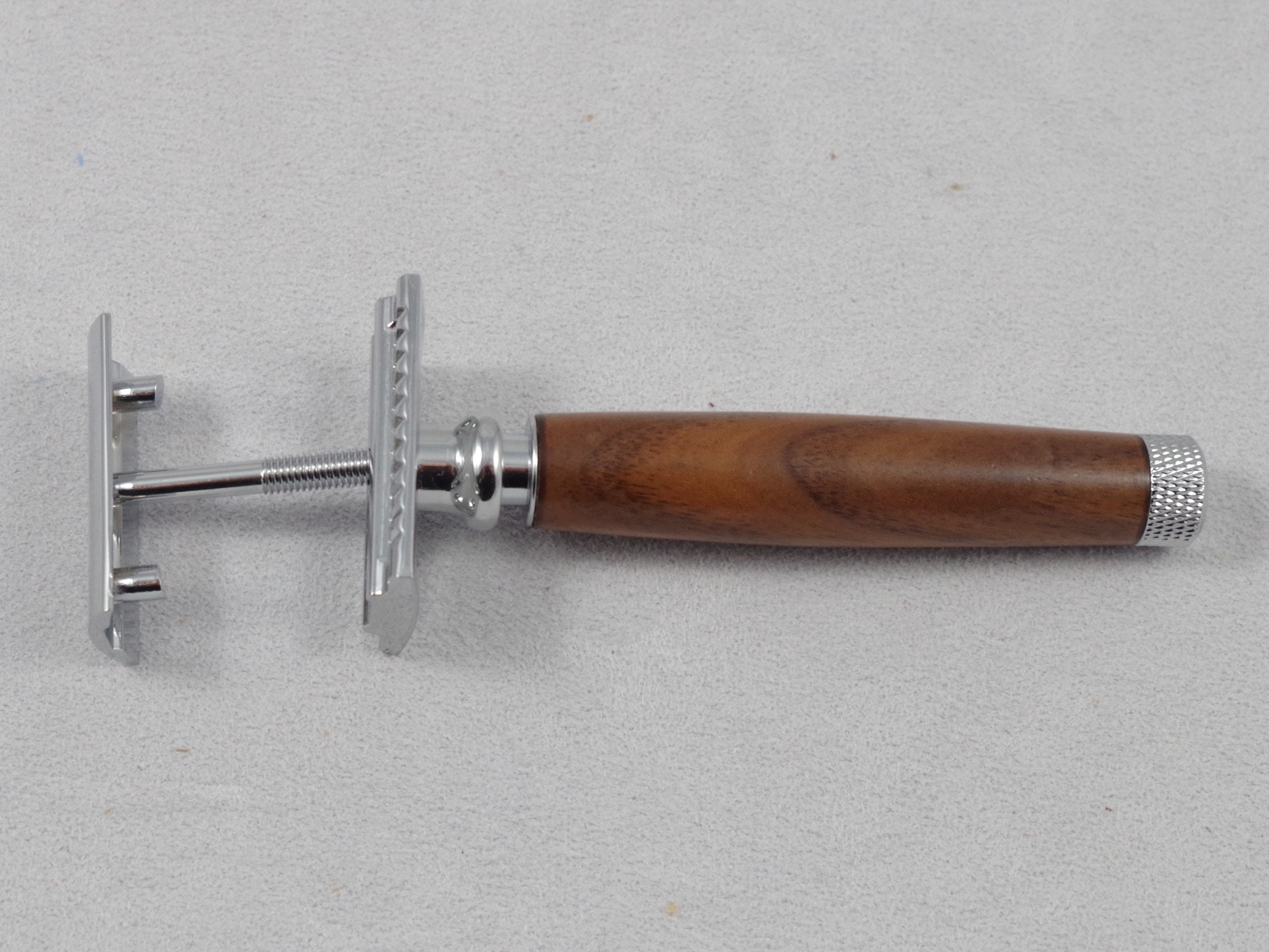 Speed Dial Safety Razor With Walnut Wood Handle - Etsy