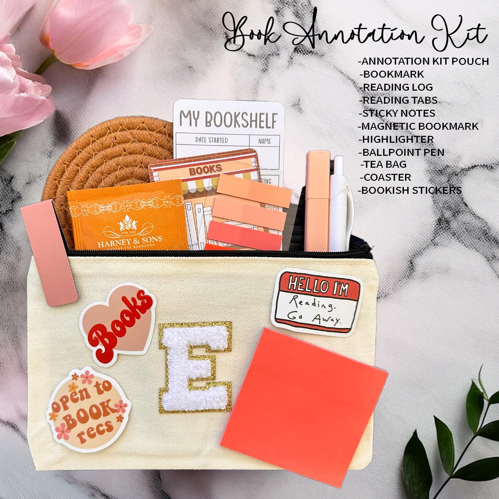 Personalized Book Annotation Kit for Readers and Book Lovers Bookish ...