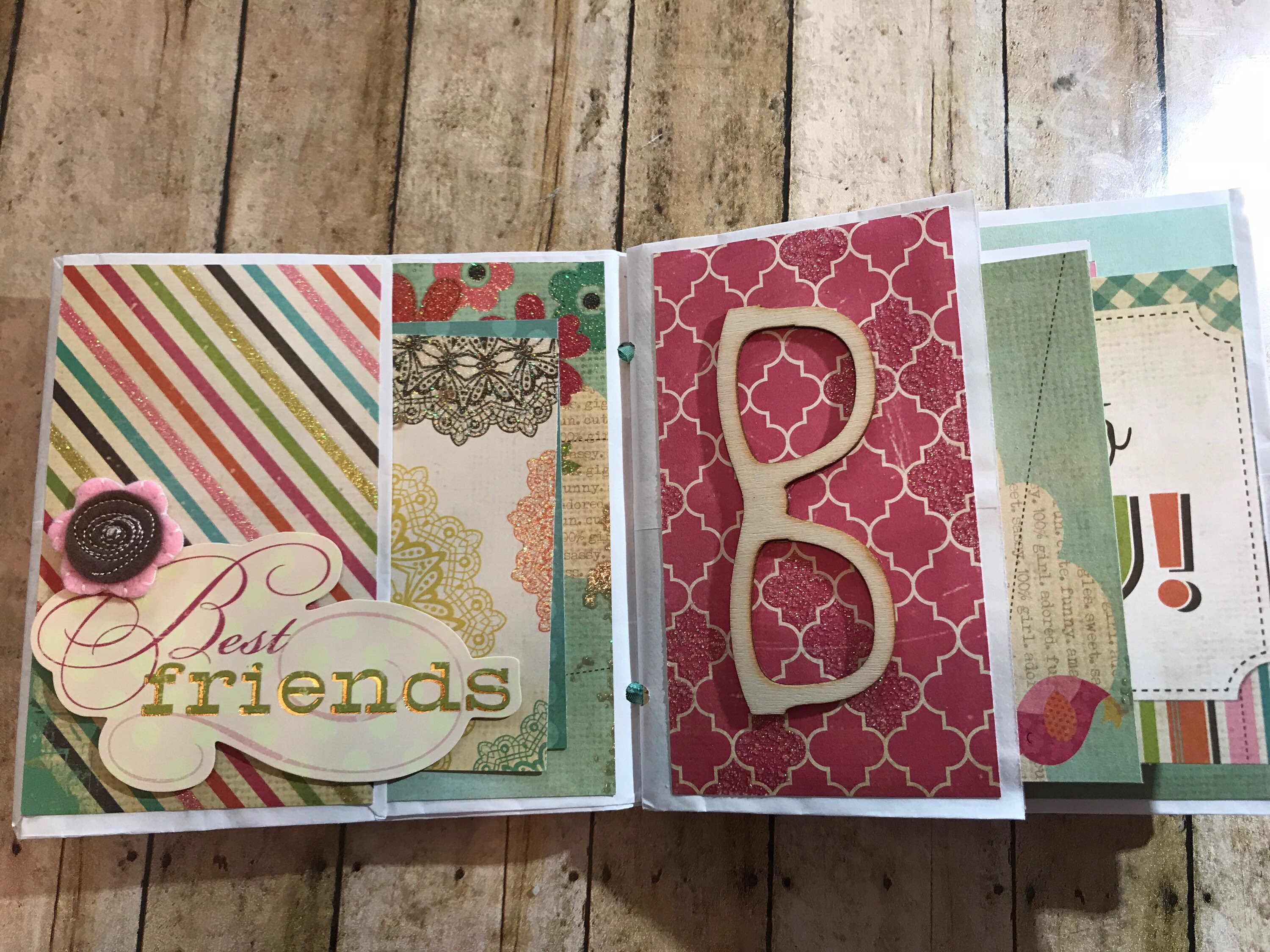 Peace and Love Paperbag Mini Album - Etsy