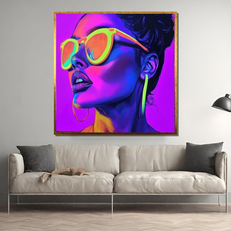 Neon sammler poster - Etsy.de
