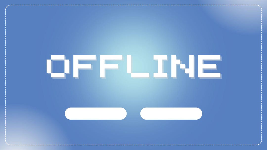 Simple Blue Animated Twitch Overlays - Etsy