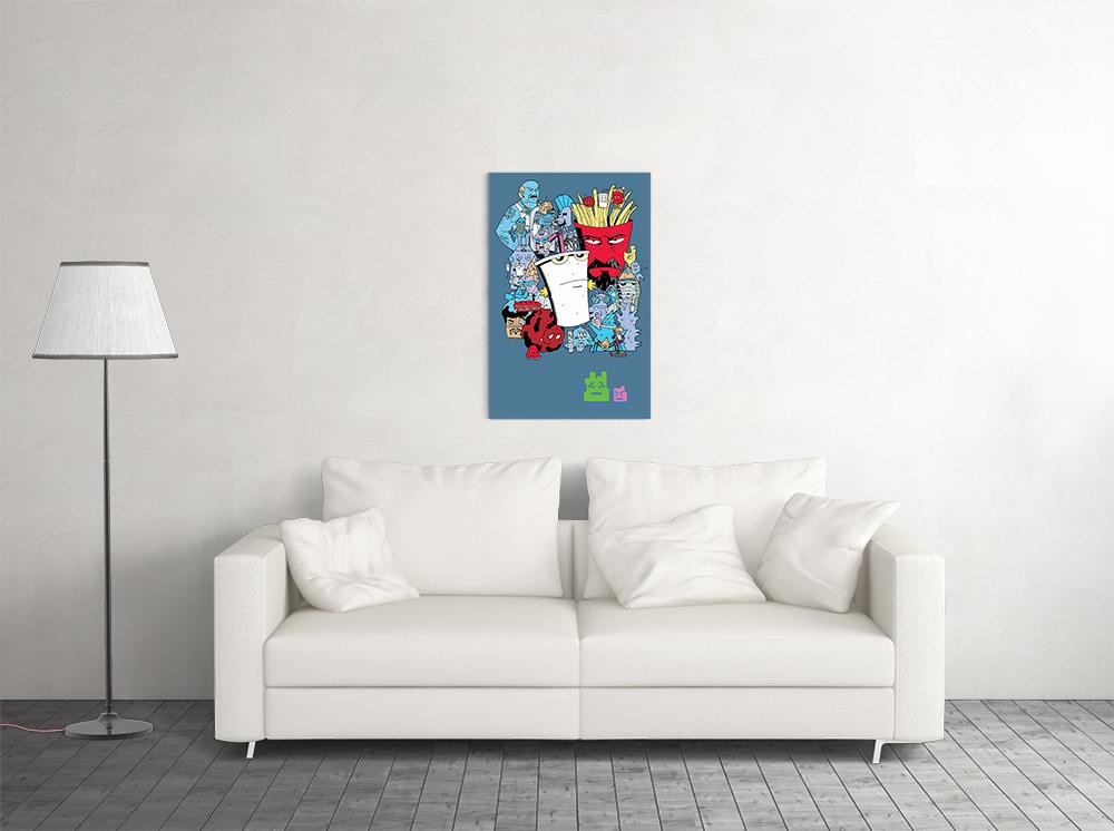Aqua Teen Hunger Force Poster 20x30 – Adult Swim Cartoon Wall Art ...
