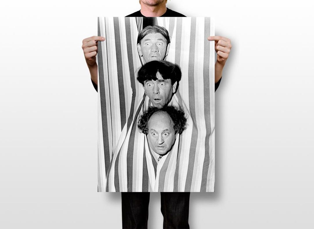 The Three Stooges Poster – Classic Comedy Legends Wall Art | 20x30 ...