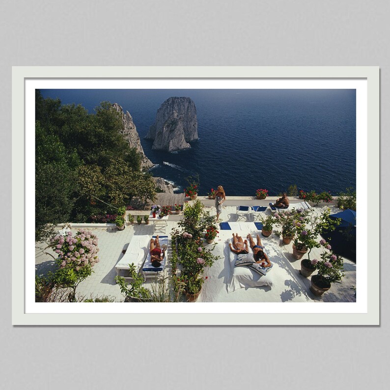 Il Canille Slim Aaarons Wall Art , Slim Aarons Print , Slim Aarons ...