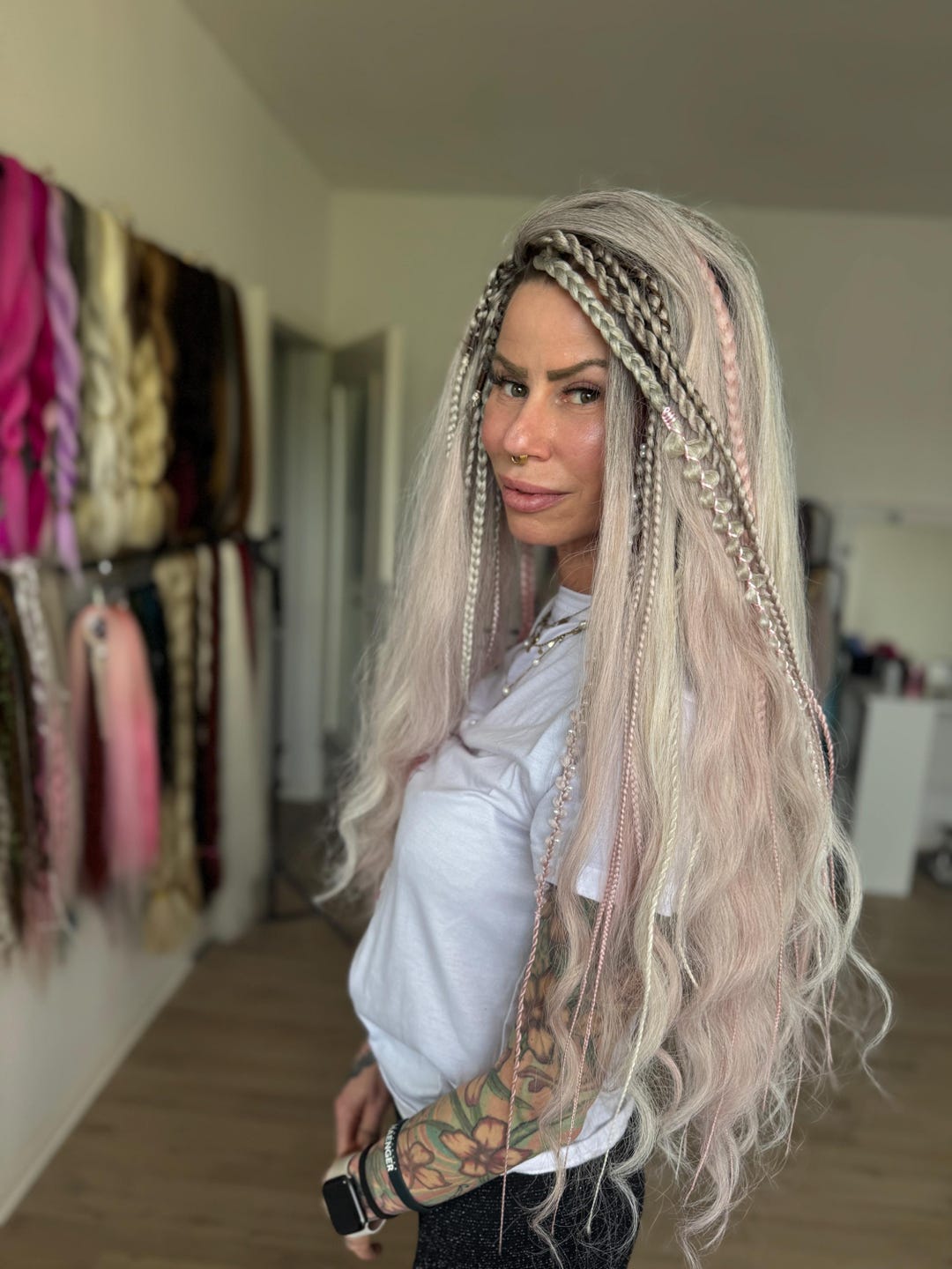Angel Boho DE Dreadlocks Set With Open Curly Ends – Soft Decorative ...