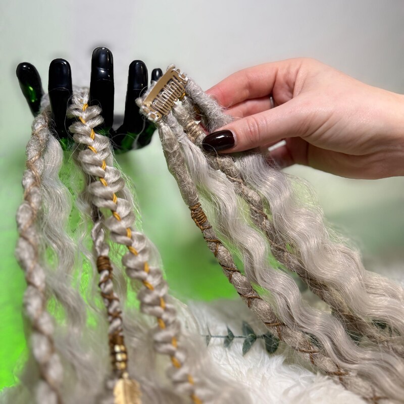 Clip in Braids - Etsy