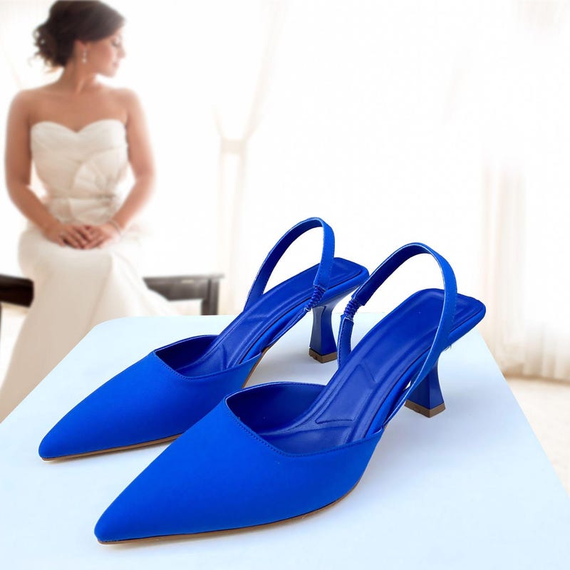 Blue Shoes - Etsy