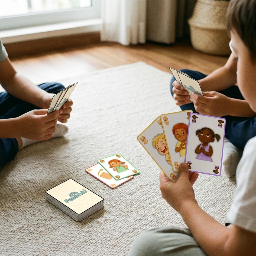 Emotions Card Game for Kids, Preschool and Home, Ages 4–10, Printable ...