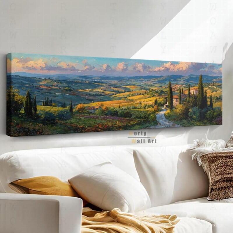 Tuscany Painting - Etsy