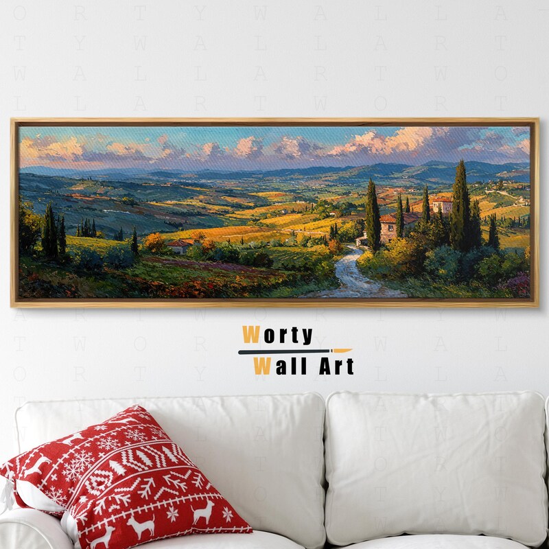 Tuscany Painting - Etsy