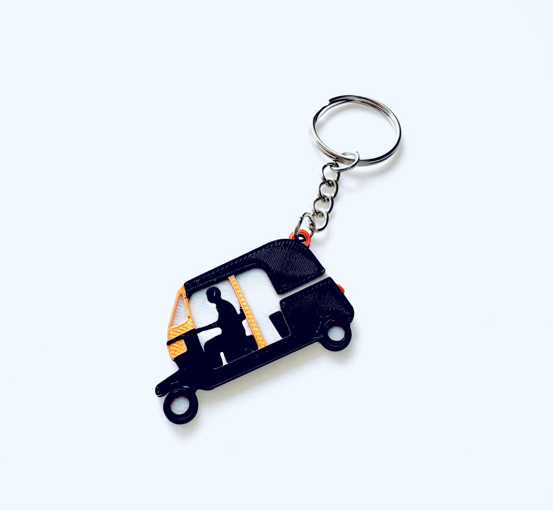 Egyptian Tuktuk 3D Printed Keychain - Etsy