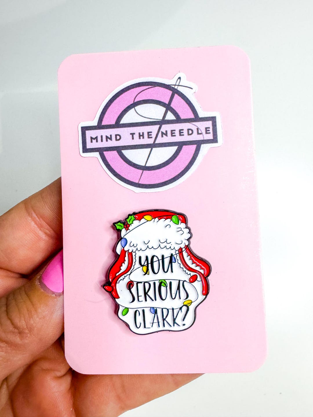 Are You Serious Clark Christmas Vacation Needle Minder: Cross Stitch ...