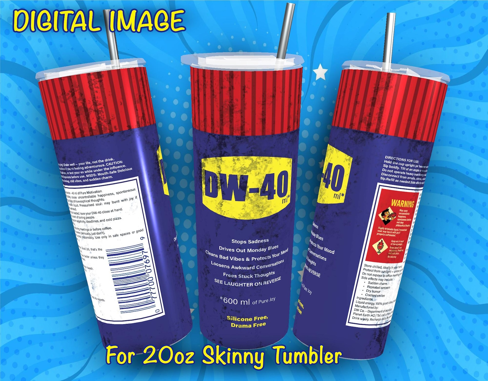 DW-40 Mechanic Tumbler PNG: 20 Oz Skinny Wrap (digital Download) - Etsy