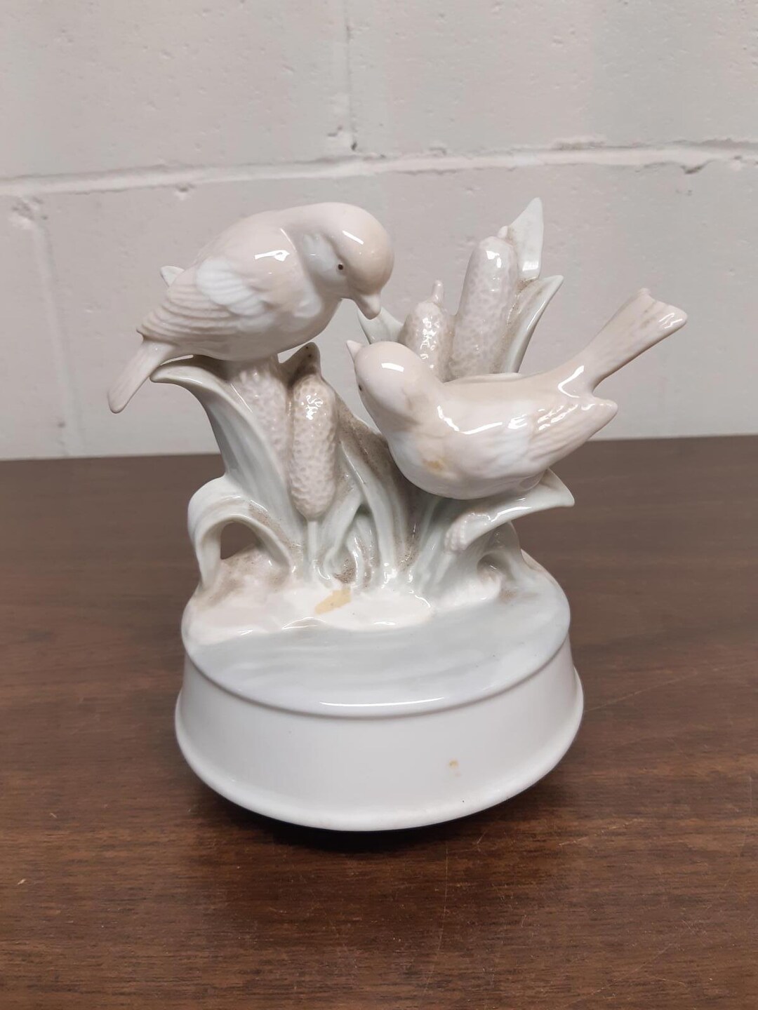 Vintage Porcelain Hummingbird Musical Figuring - Etsy