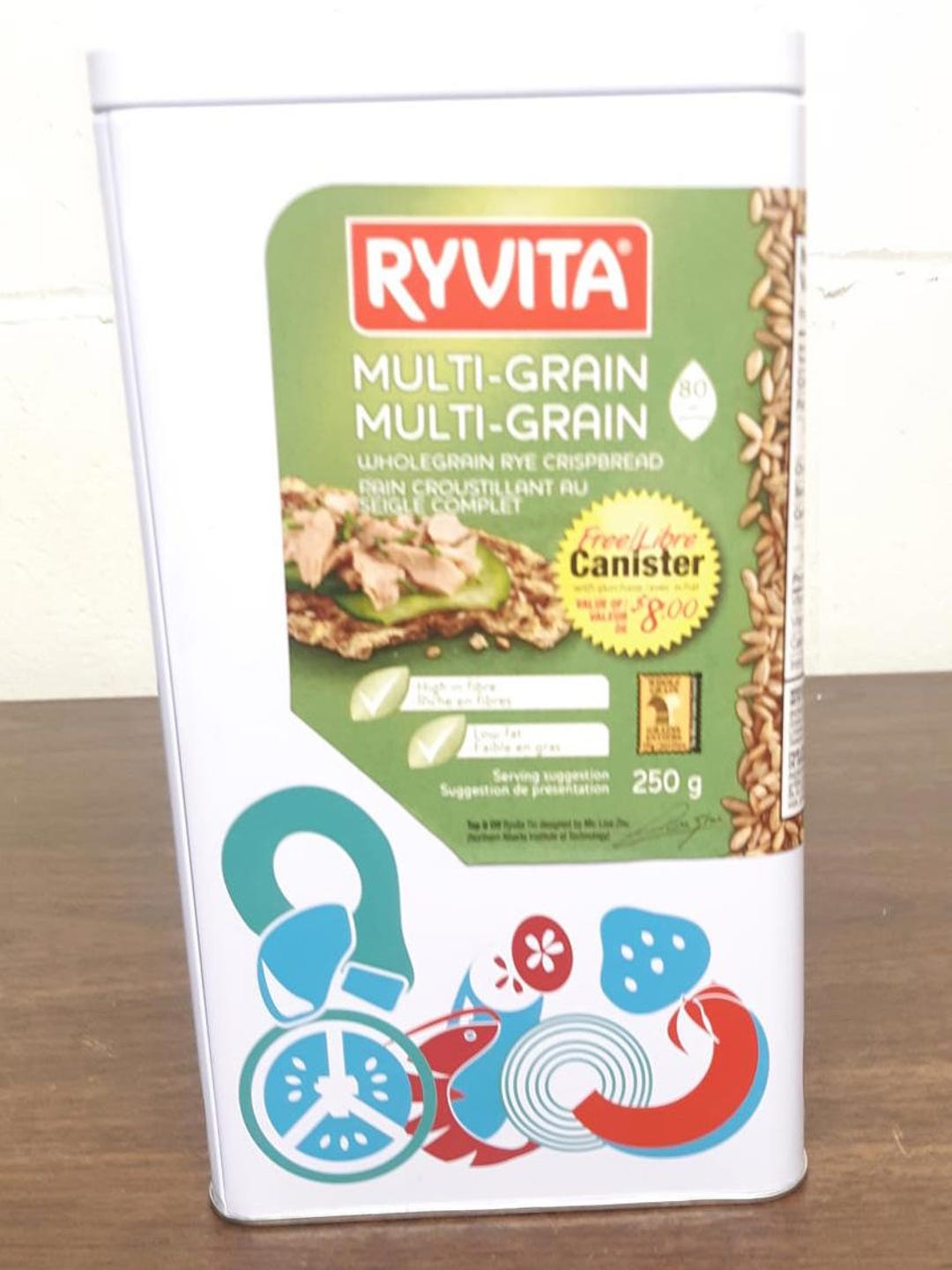 Collectable RYVITA Multi-grain Rye Crispbread Canister - 250g - Etsy