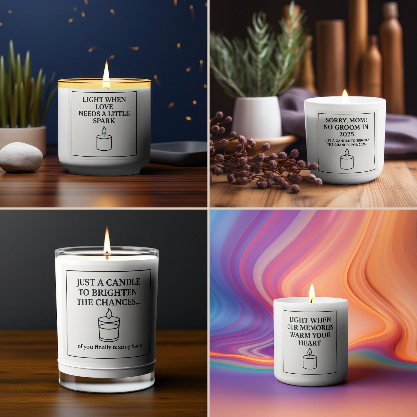 15 Candle Quotes PNG, Printable Funny Candle Labels, Funny Quote Candle ...