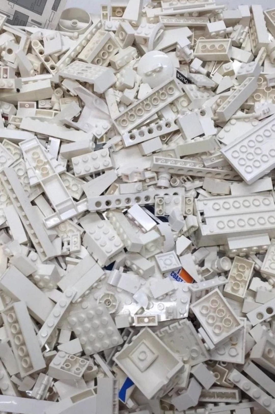 LEGO White Pieces Only Assorted Sizes & Shapes - 100 Piece Count - Etsy