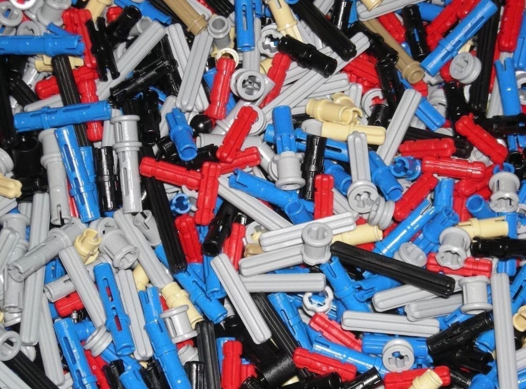 LEGO Technic Pins Connectors Axels Bushings & More - Etsy