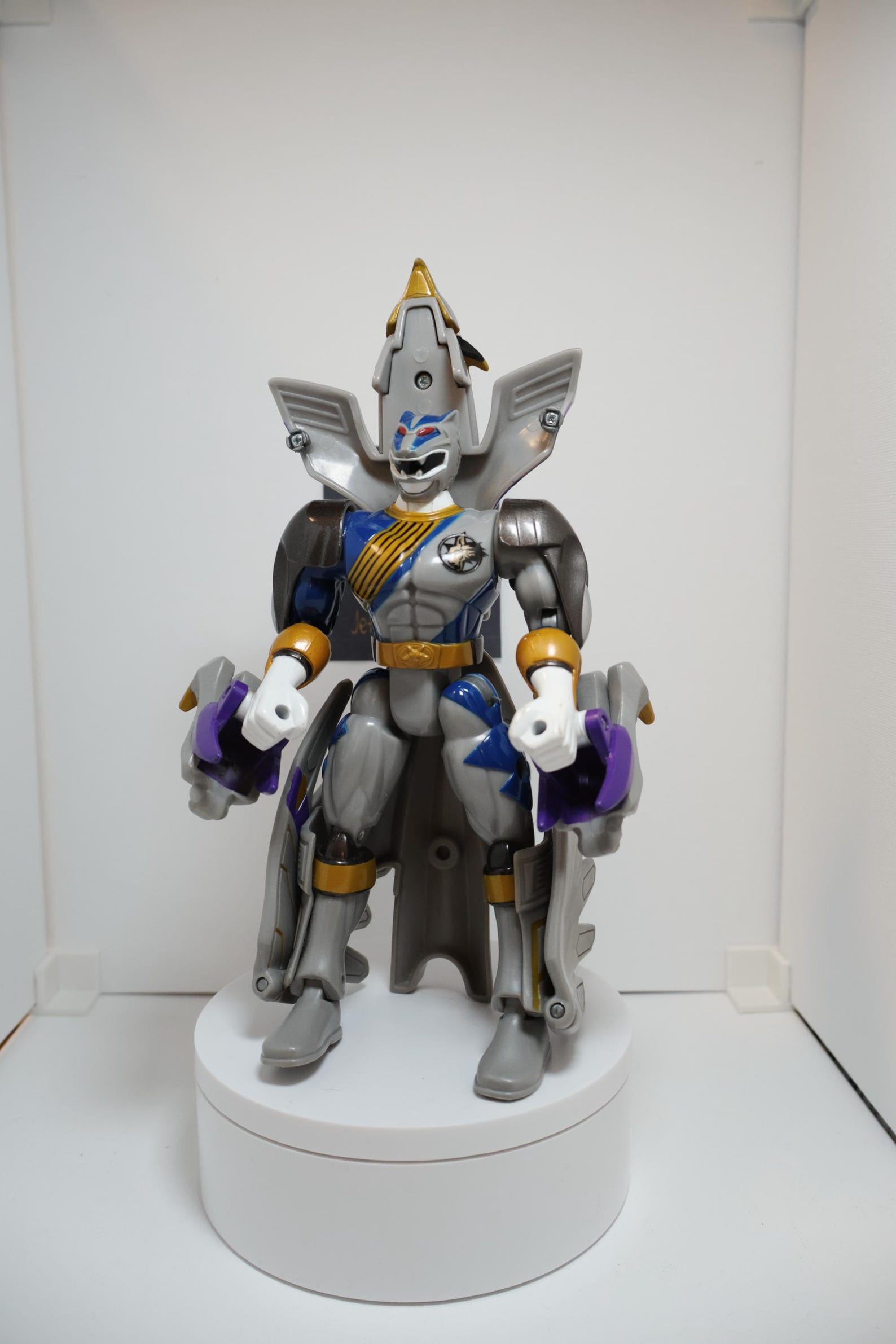 Power Rangers Wild Force Lunar Wolf Primal-morphin Action Figure 2002 ...