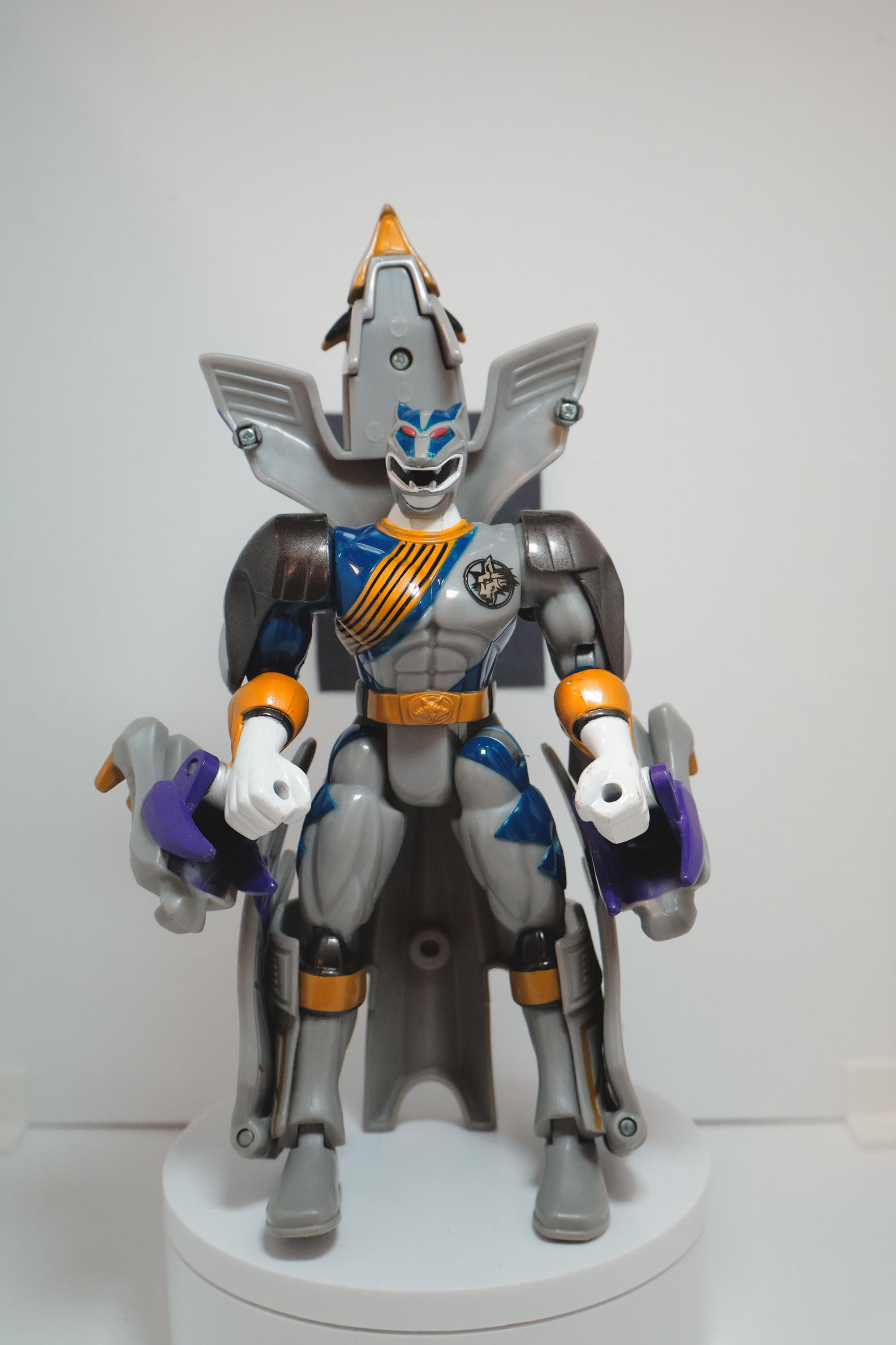 Power Rangers Wild Force Lunar Wolf Primal-morphin Action Figure 2002 ...