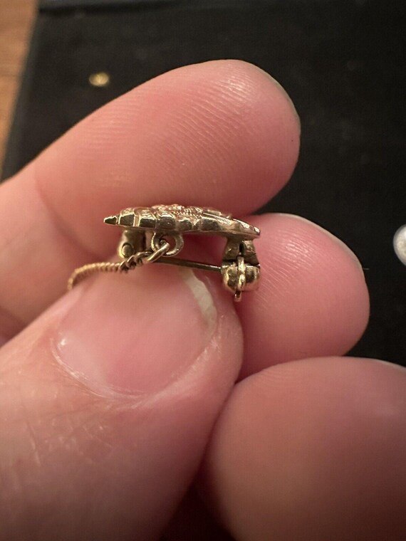 1966 USMA West Point Class Pin - 10k Gold Diamonds Pe… - Gem