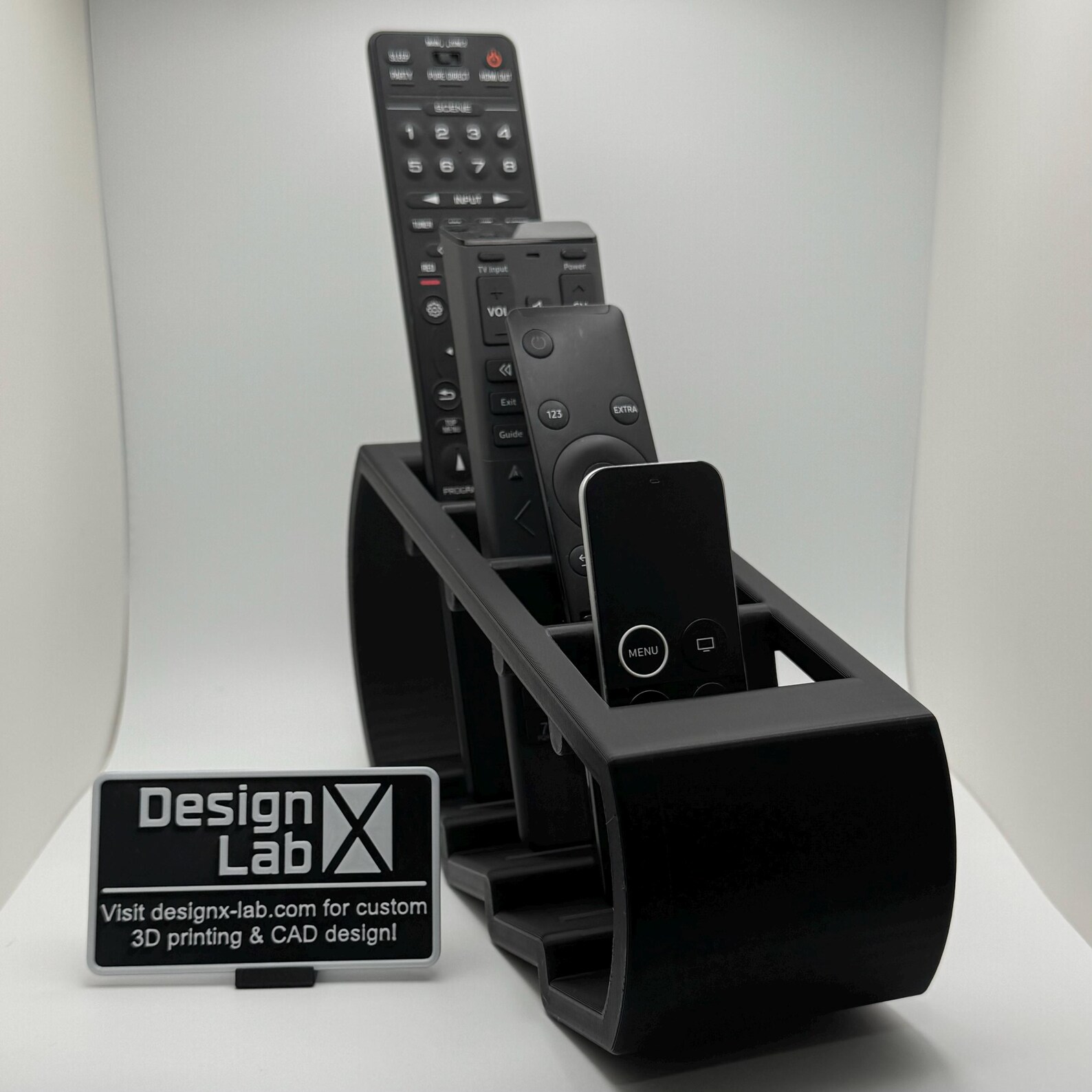 Modern 3D Printed TV Remote Control Holder – Stylish, Durable, and ...