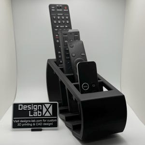 Modern 3D Printed TV Remote Control Holder – Stylish, Durable, and ...
