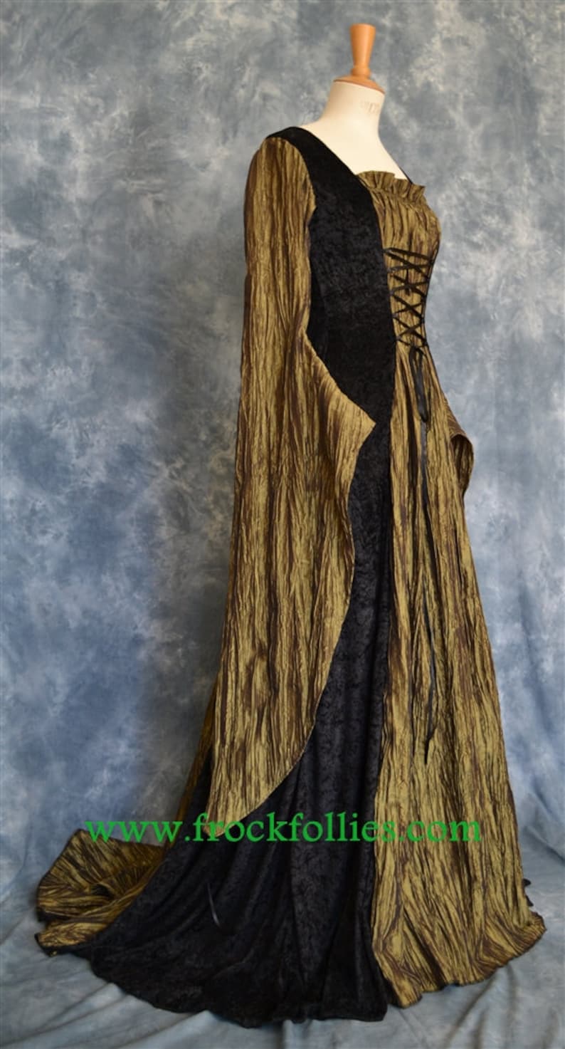 Ariadne, a Pagan, Medieval, Wiccan, Pre-raphaelite Dress Custom Made ...