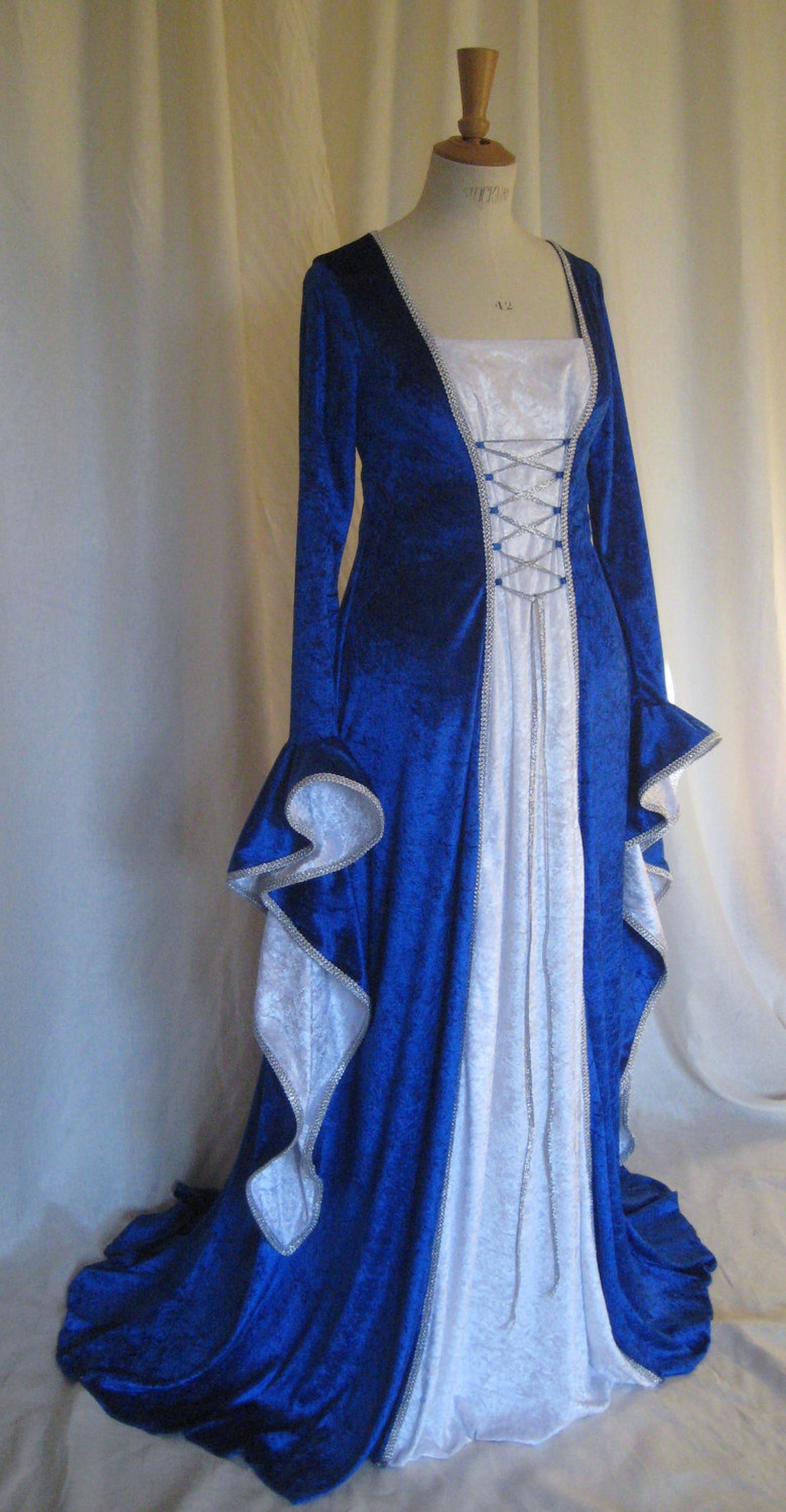 Una, a Hand Fasting Dress in Medieval,gothic,renaissance Style, Custom ...