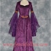Bella, a Medieval, Pre-raphaelite, Celtic, Renaissance, Pagan Gown ...