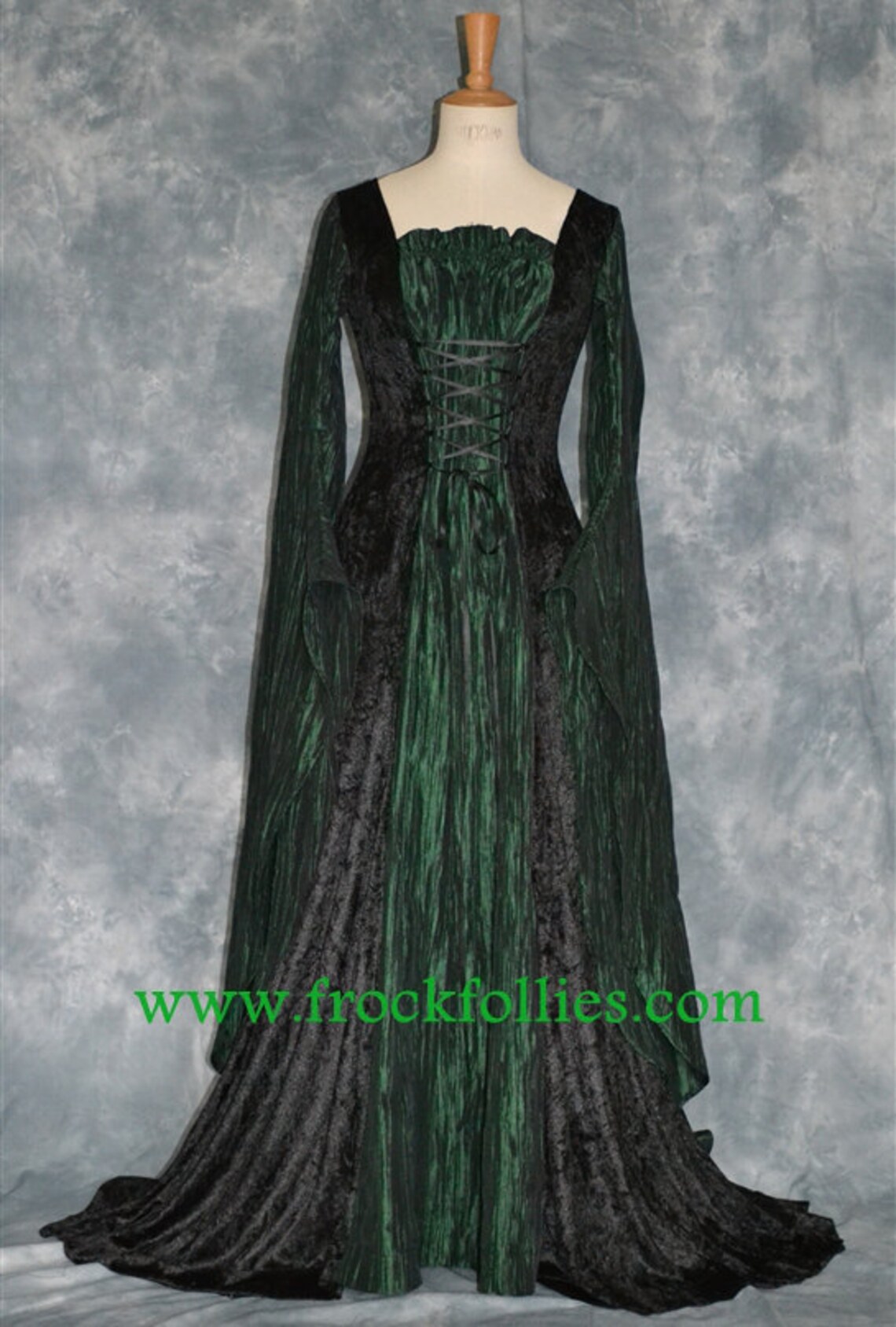 Ariadne, a Pagan, Medieval, Wiccan, Pre-raphaelite Dress Custom Made ...