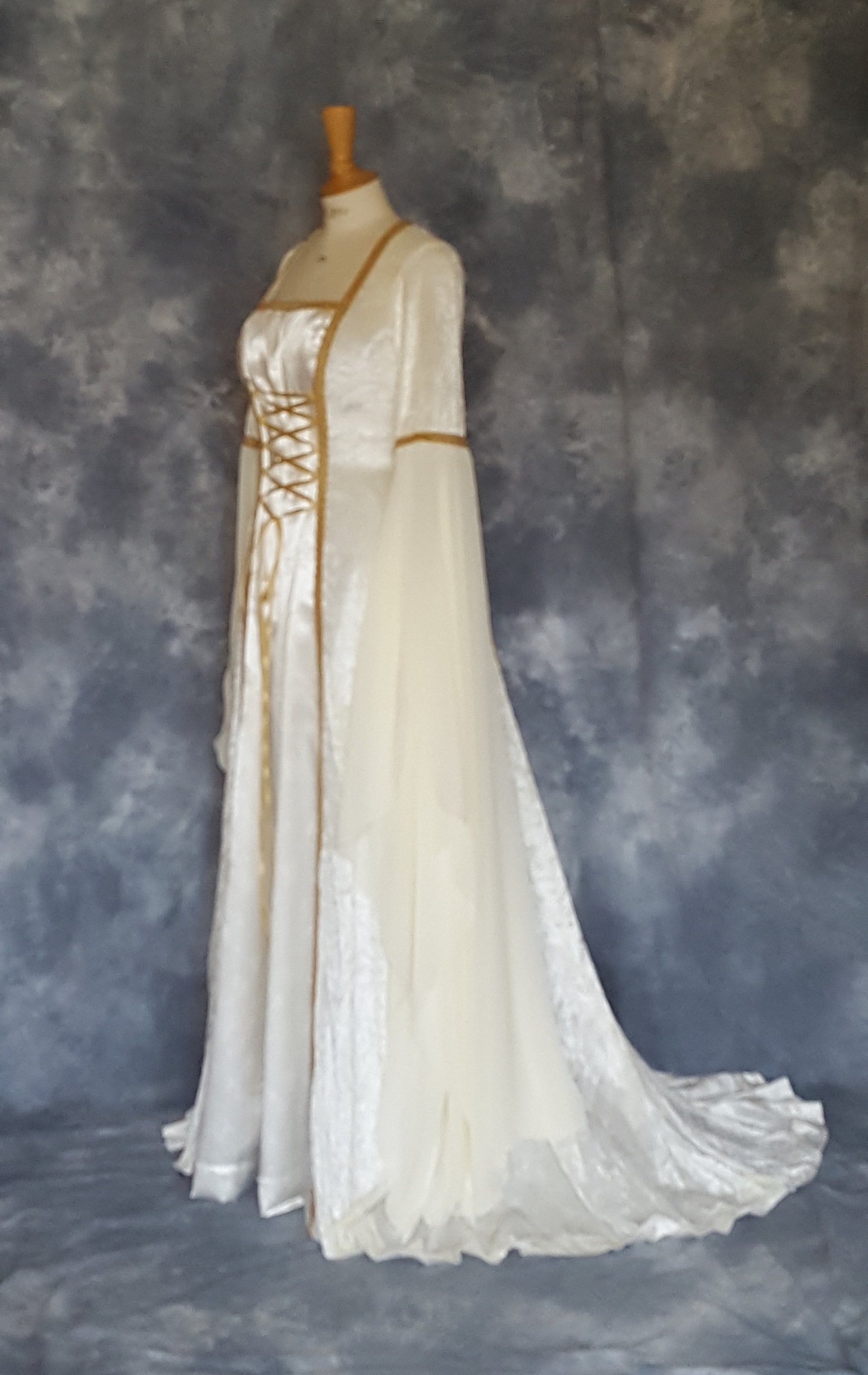 Renaissance Dress,medieval Wedding Gown,elvish Wedding Dress,robe ...