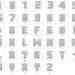 Pixel Video Game Alphabet Font PNG: Birthday Numbers (digital Download ...