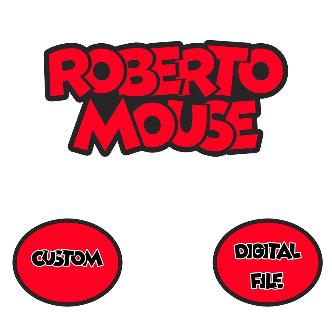 Mickey Mouse Custom Name, Mickey Mouse Name Logo, Mickey Mouse Birthday ...