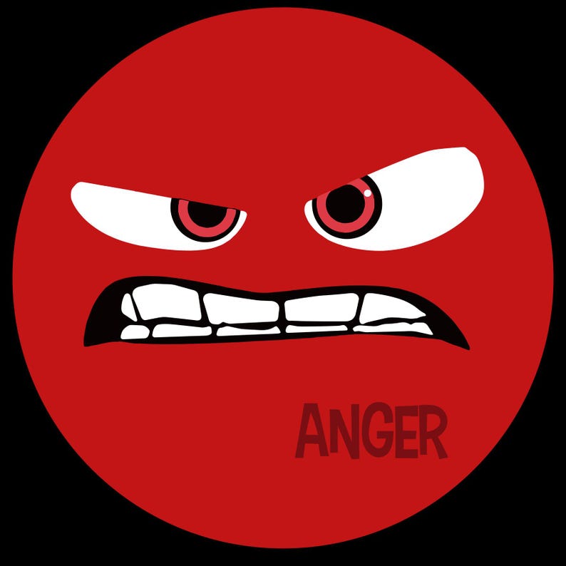 Inside Out 2 Faces SVG PNG: Personalized Character Designs (digital ...