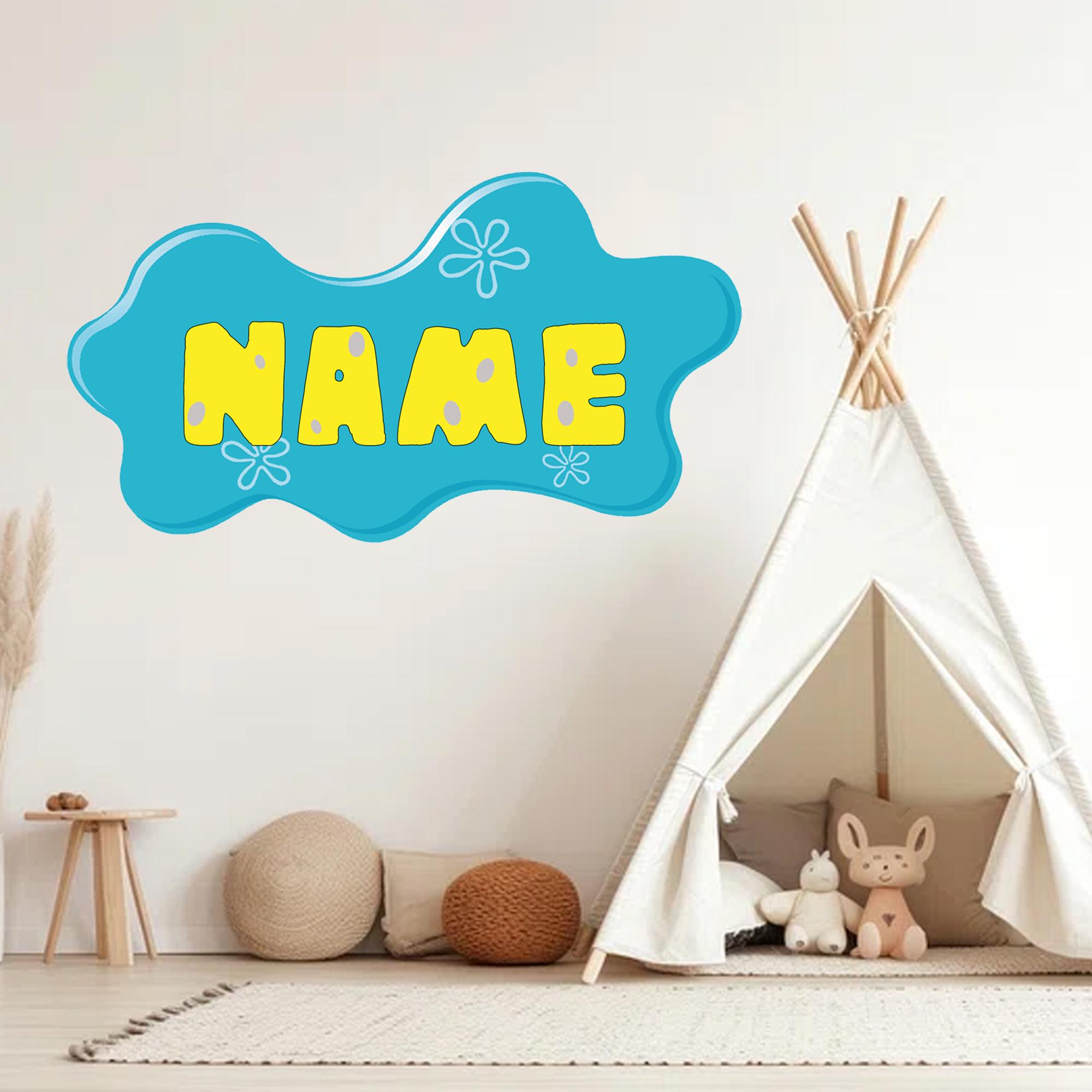 Custom Sponge Birthday Name Logo, Party Banner (digital File Only) - Etsy