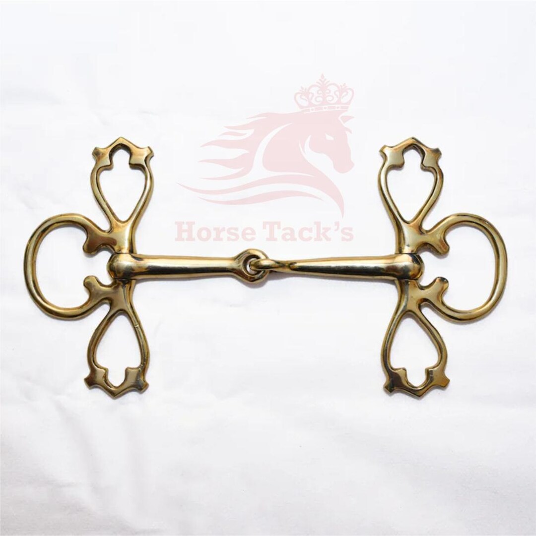 Handmade Brass Butterfly Snaffle Bit - Vintage Equestrian Style - Etsy