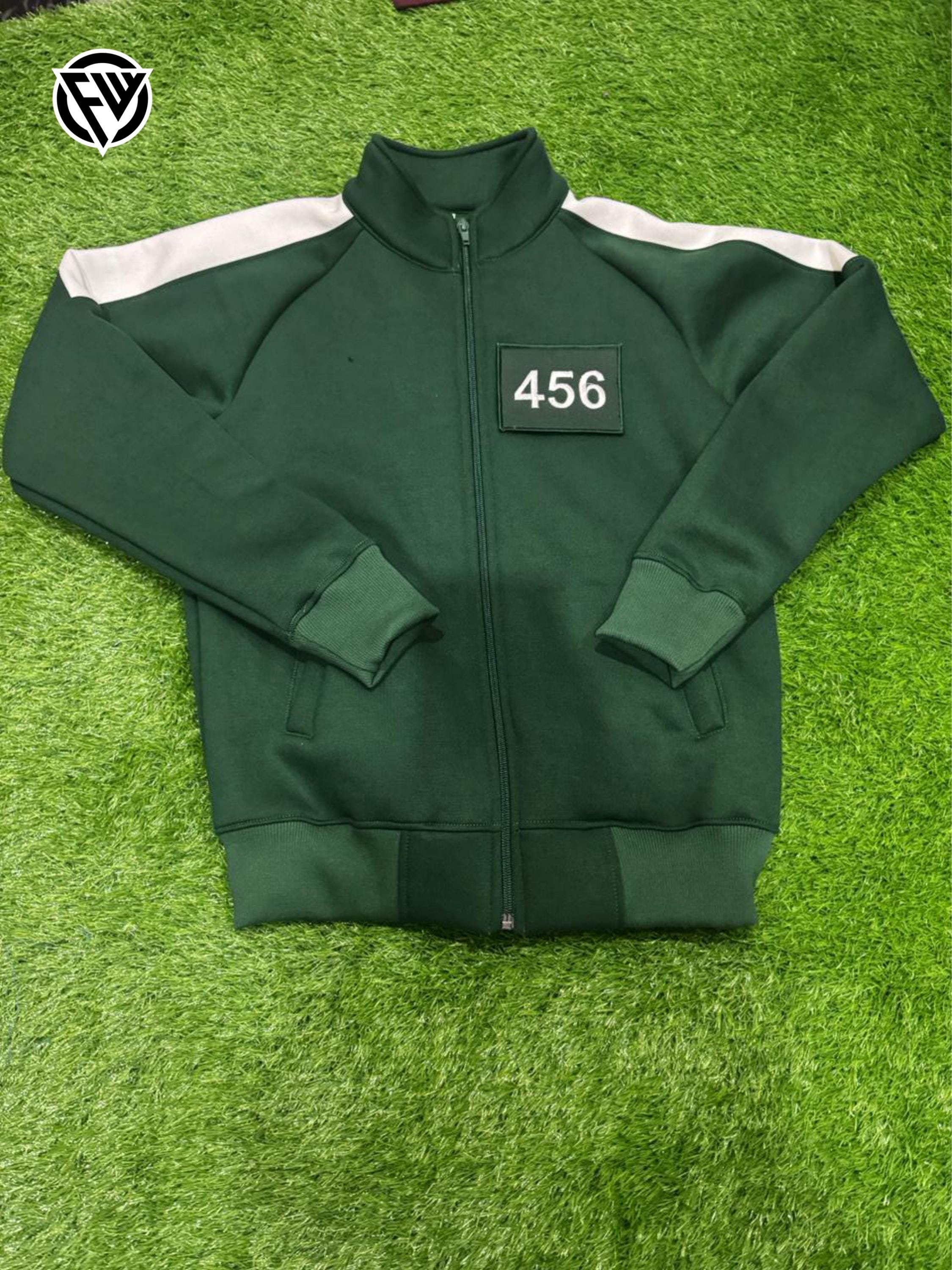 Green Tracksuit Jacket & Pant With Free T-shirt Inspired by Famous ...
