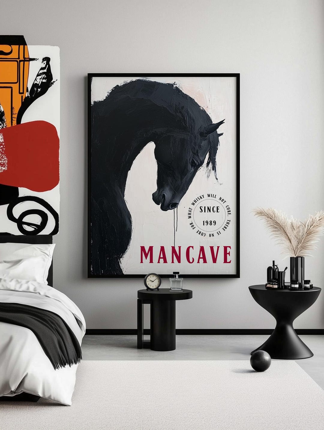 Mancave Masculine Wall Art | Masculine Space Theme Digital Download ...