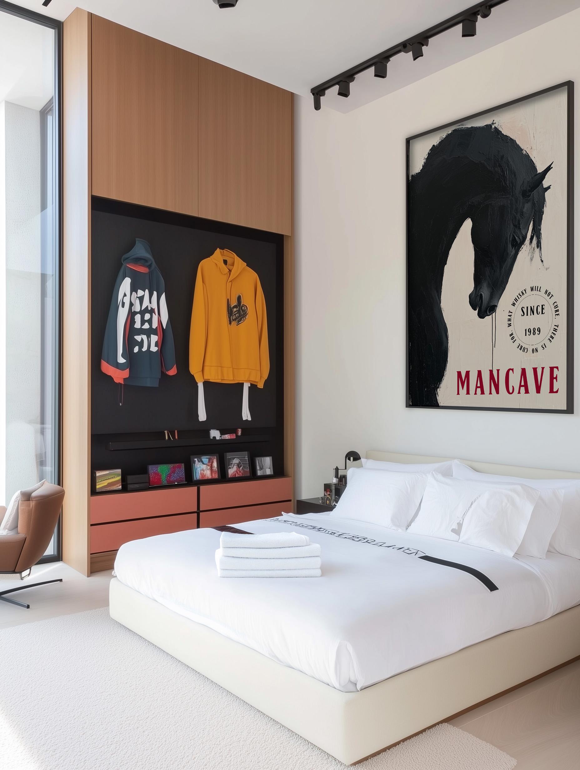 Mancave Masculine Wall Art | Masculine Space Theme Digital Download ...