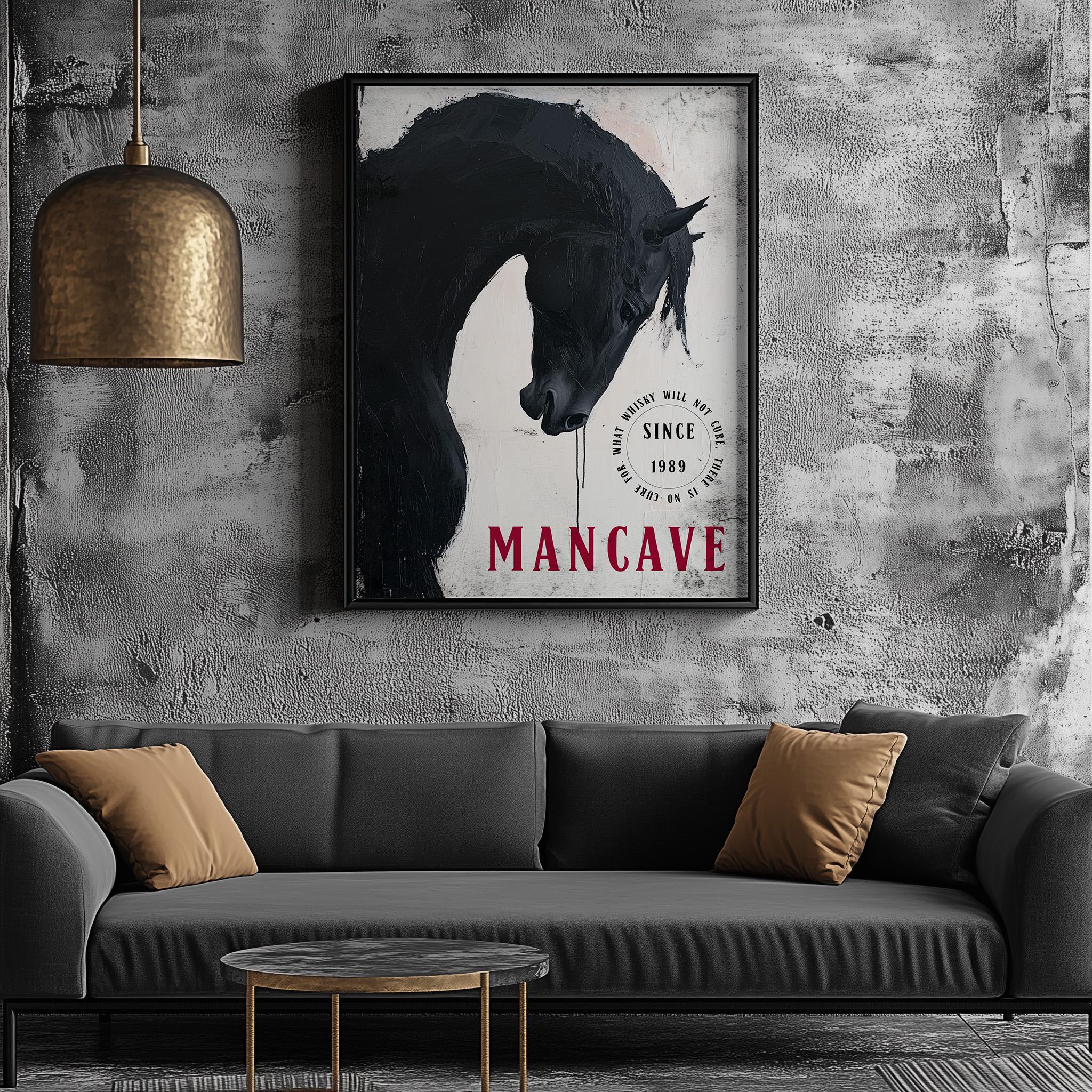 Mancave Masculine Wall Art | Masculine Space Theme Digital Download ...