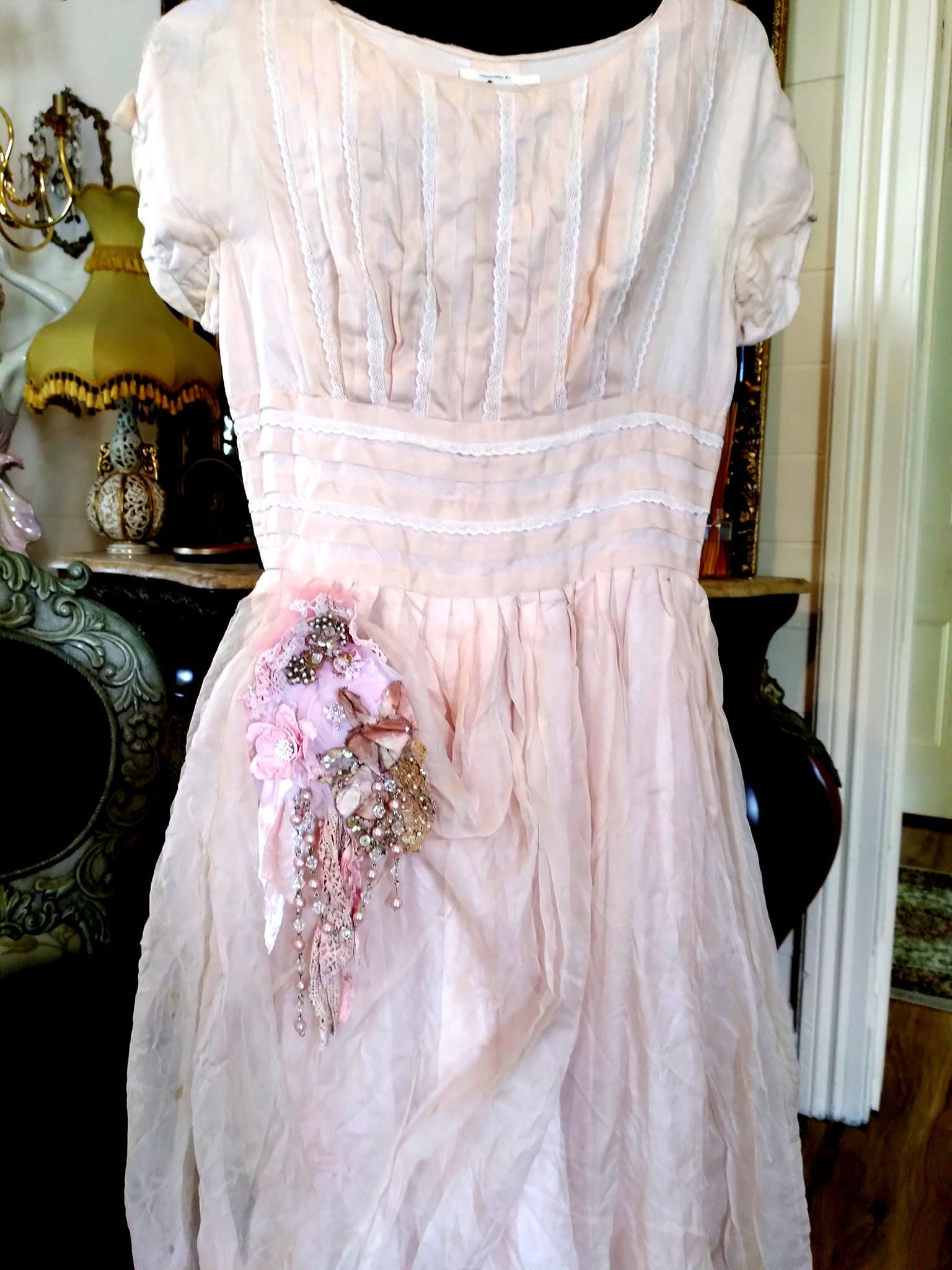 Large Shabby Chic Boho Bohemian Raggy Vintage Antique Textiles - Etsy