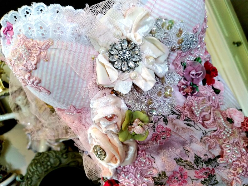 French Style Baroque Rococo Floral Garden Bustier Corset - Etsy