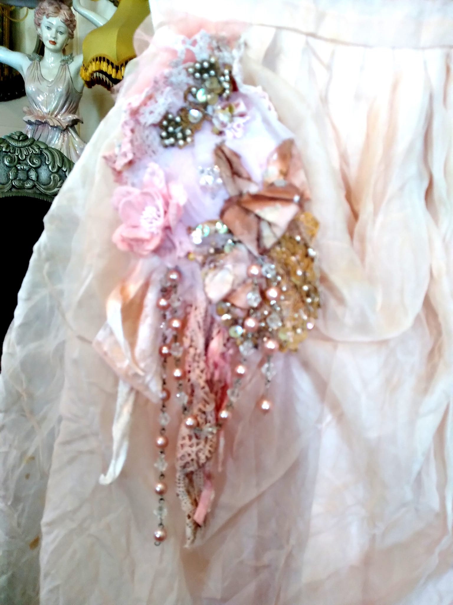 Large Shabby Chic Boho Bohemian Raggy Vintage Antique Textiles - Etsy