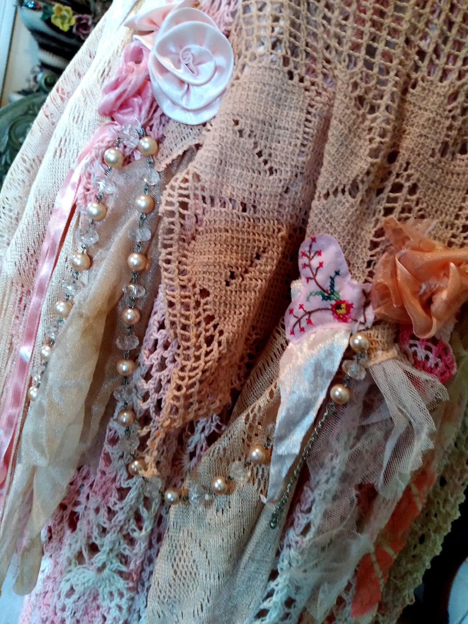 High Low Gothic Gypsy Shabby Chic Boho Fairy Tattered Bohemian Skirt ...