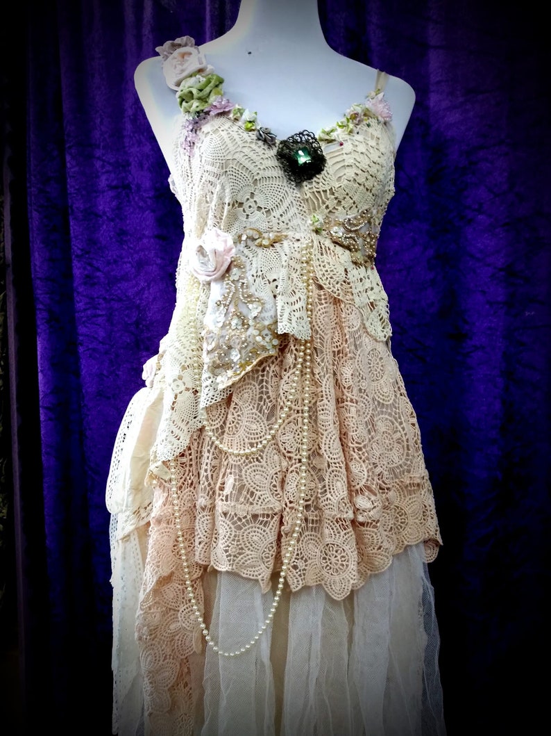 Shabby Chic Fairy Gypsy Gothic Dress School Formal Prom Bridal Wedding Victorian,bohemian,gothic ...