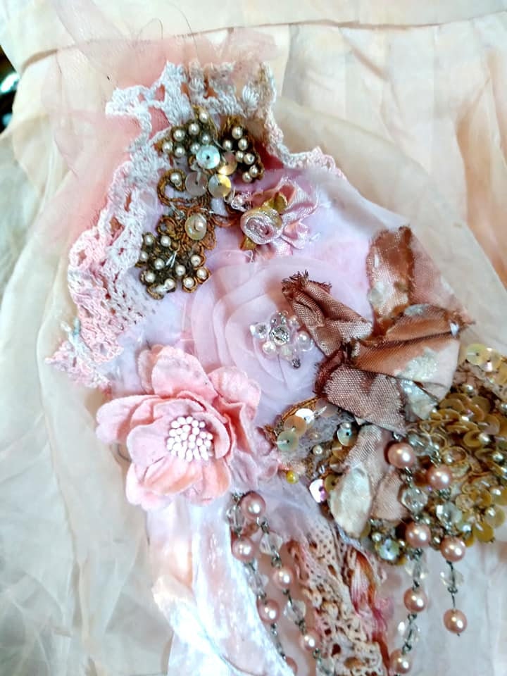 Large Shabby Chic Boho Bohemian Raggy Vintage Antique Textiles - Etsy