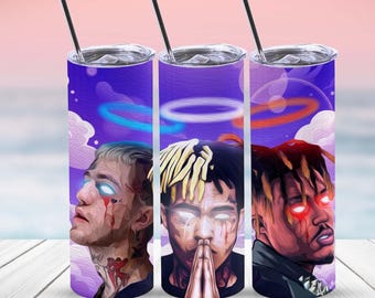 Xxxtentacion Tumbler 20 Oz Skinny | Stitch | Tumbler Sublimation ...